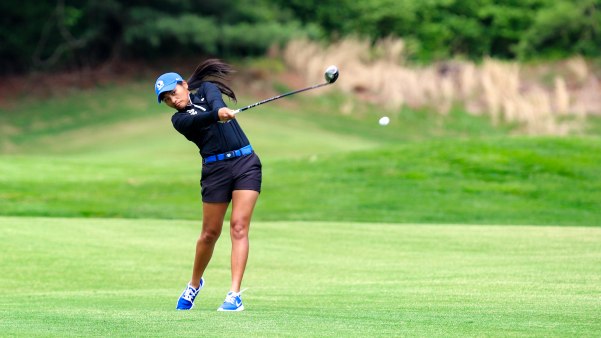 BYU golfer Allysha Mae Mateo in seventh place heading into final round ...
